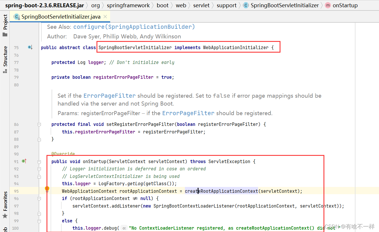 SpringBoot启动原理_继承springbootservletinitializer后仍然使用main方法启动-CSDN博客
