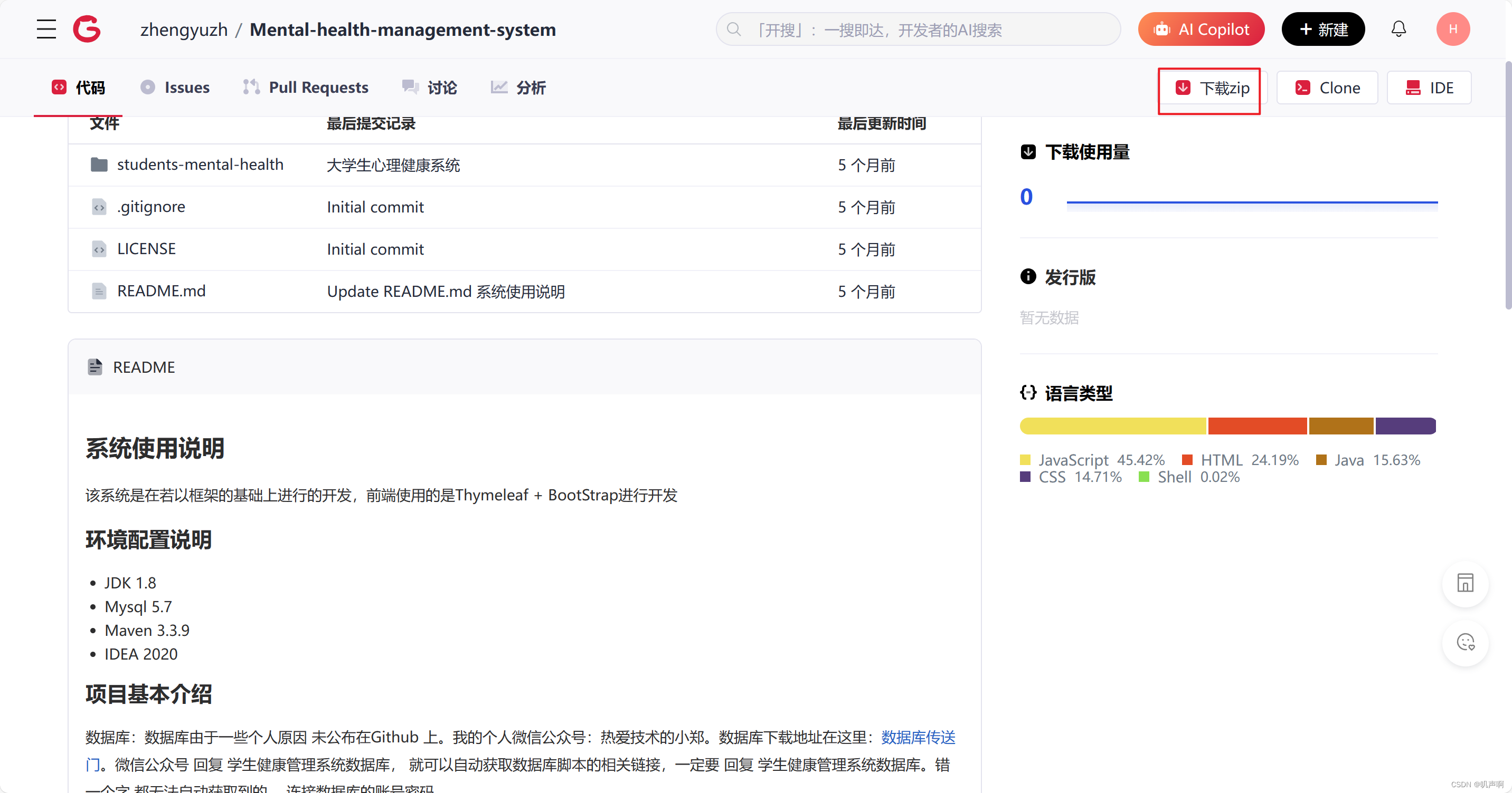 注册Gitcode及对GitCode文件进行下载_gitcode怎么下载文件-CSDN博客