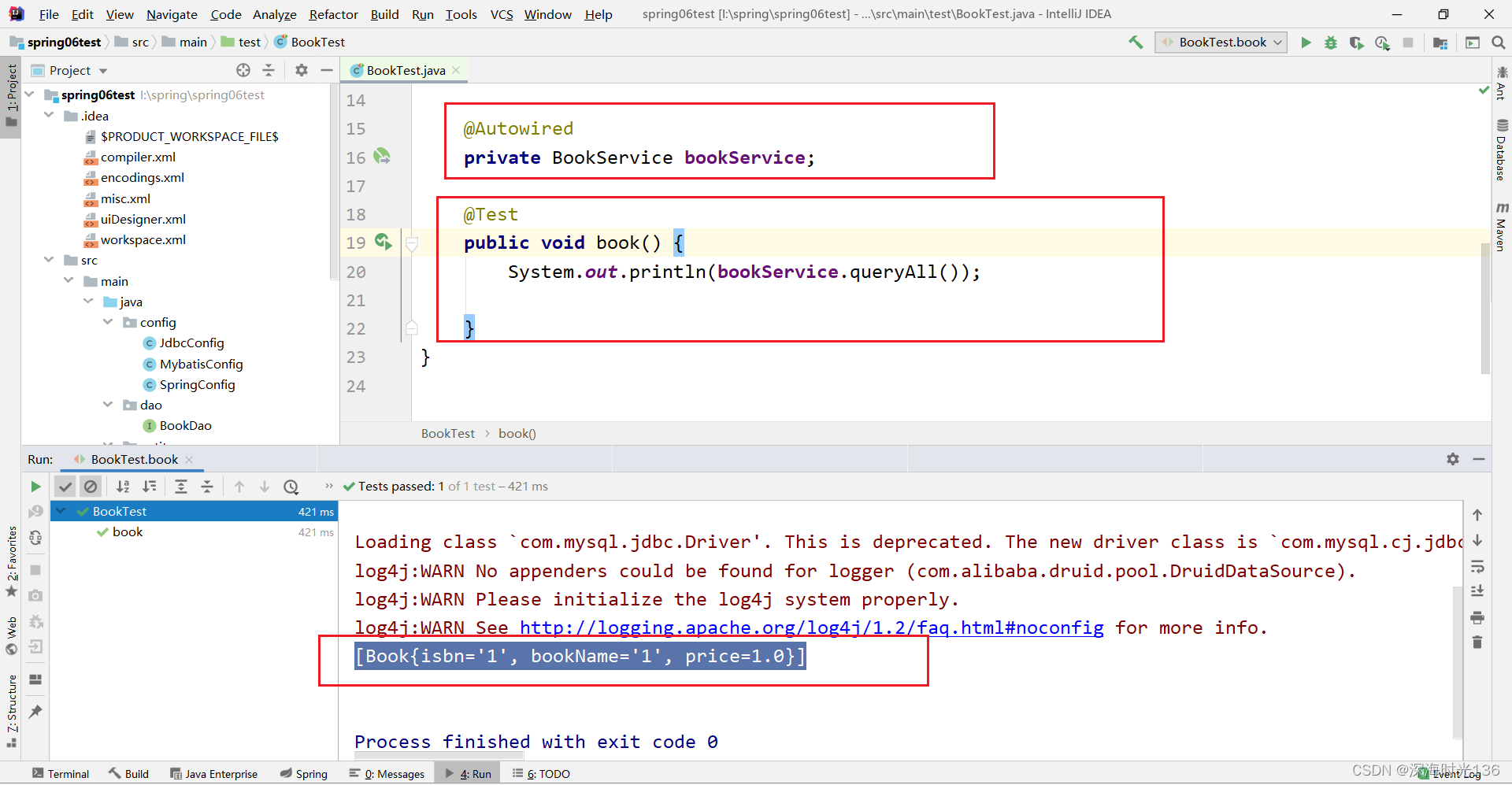 spring整合Junit_spring junit-CSDN博客