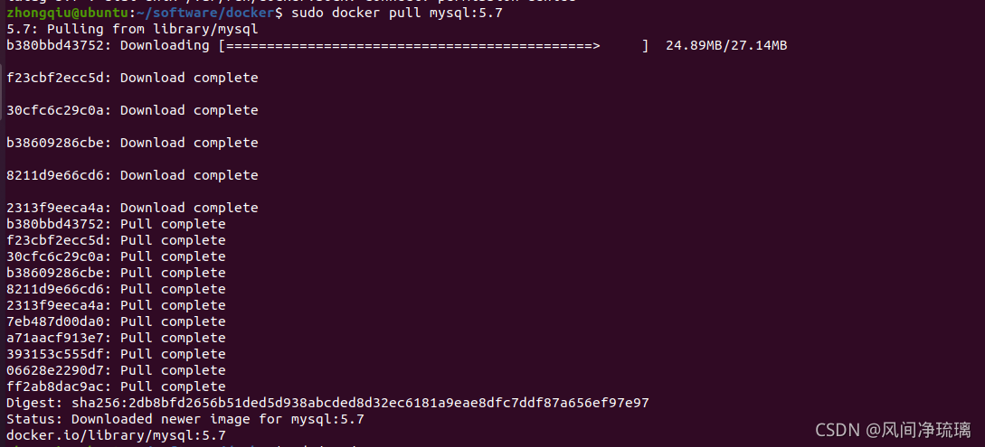 docker 安装mysql,并创建数据库_docker创建mysql数据库-CSDN博客