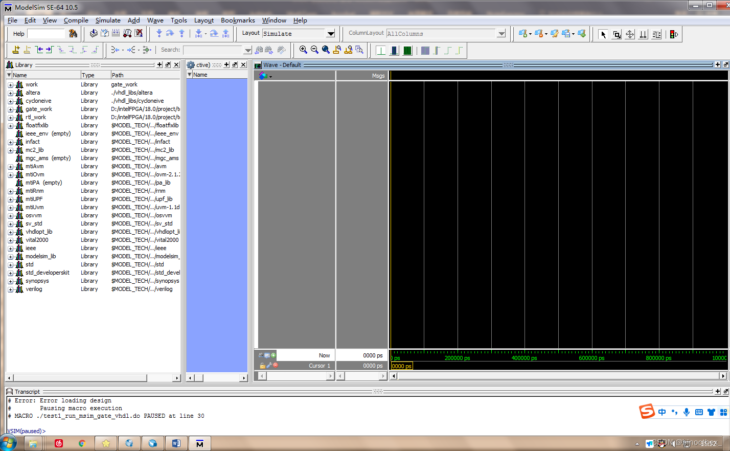 Quartus18.0同Modelsim的联合仿真（ VHDL 版）_quartus18联合modelsim仿真-CSDN博客