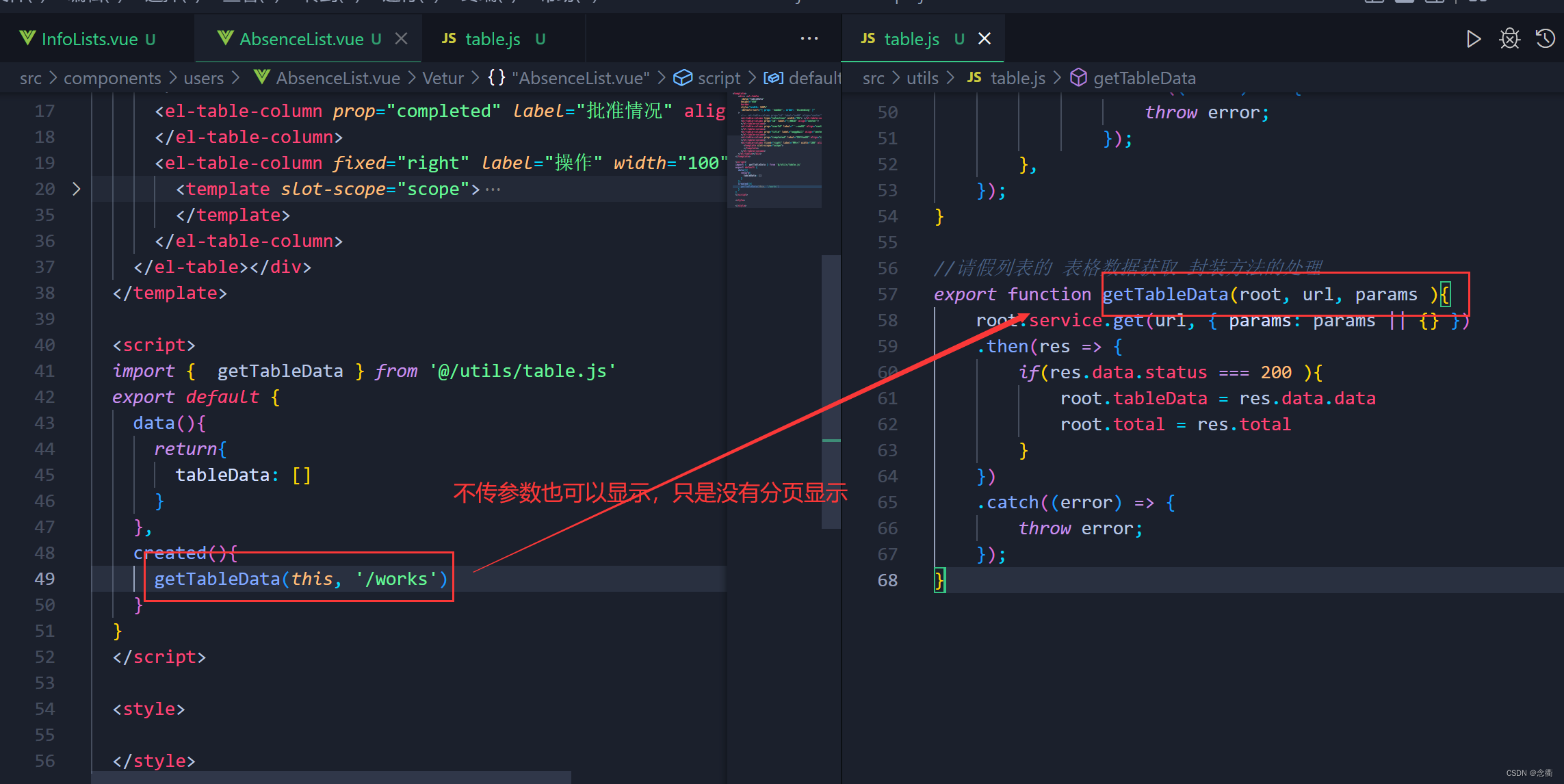 表格数据方法、分页方法及组件的封装和分页组件的复用如何将分页组件封装成组件可复用 Csdn博客