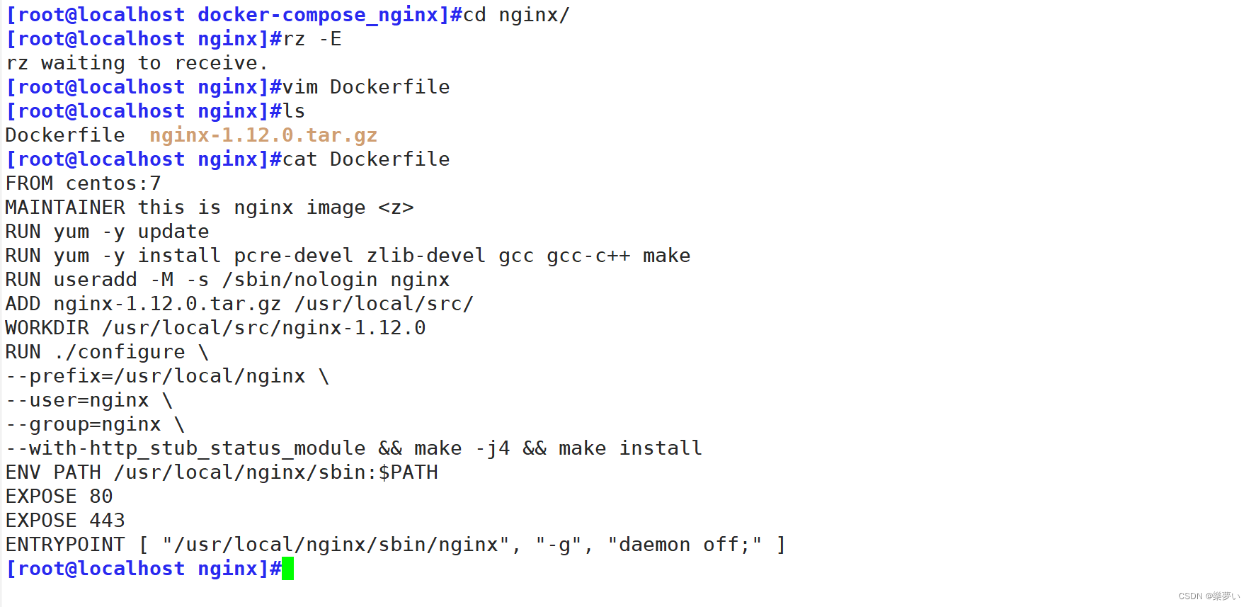 Docker-compose 多容器应用部署_docker-compose -f-CSDN博客