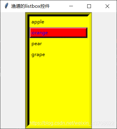 tkinter-listbox详解_tkinter listbox-CSDN博客