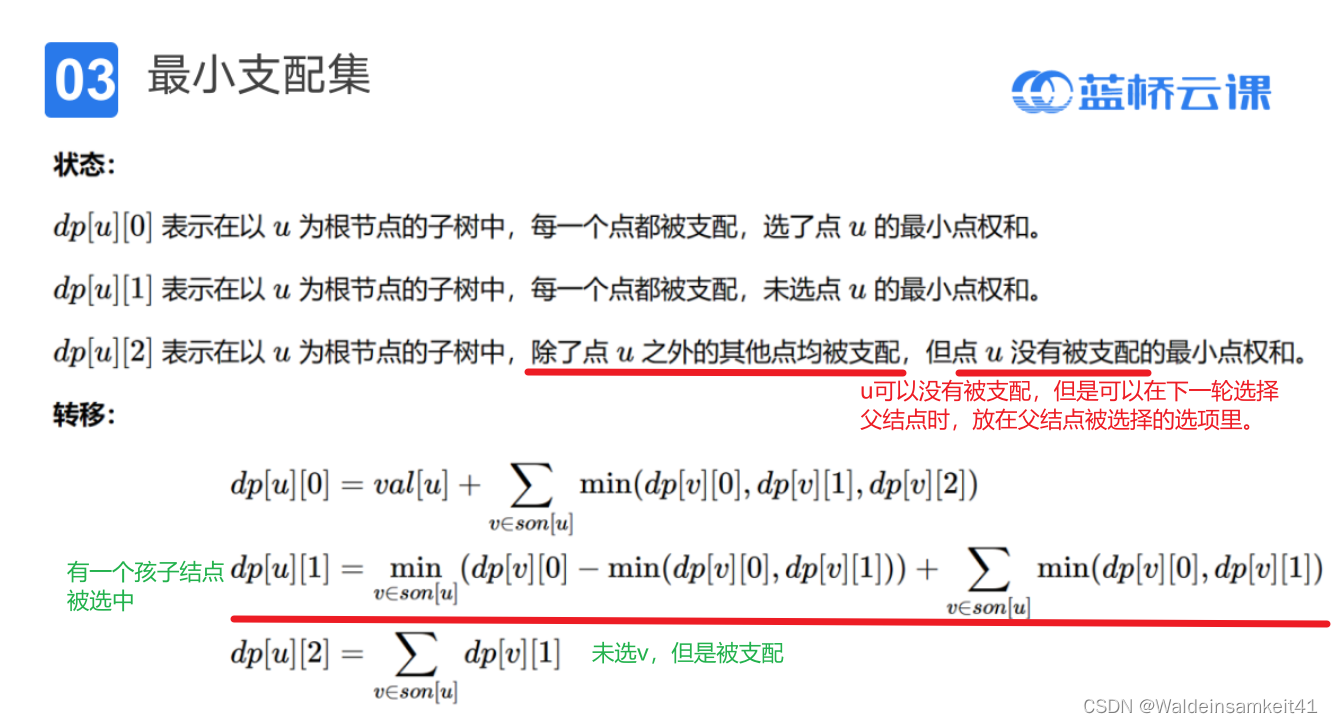 [ACM学习]自上而下树形dp-CSDN博客