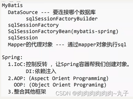 Java课题笔记~ Spring 集成 MyBatis_spring像插线板一样,mybatis框架是插头-CSDN博客