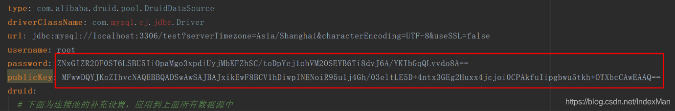 Springboot集成Druid连接池并实现数据库密码加密_druid-1.0.8datasource 密码加密-CSDN博客