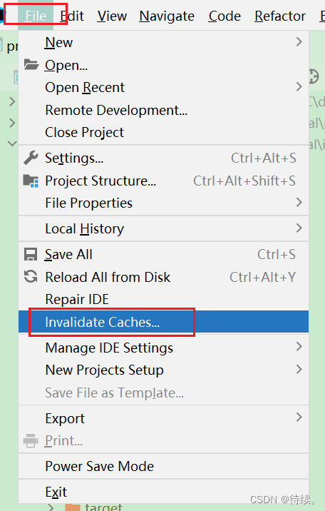 idea 一直Updating indexes_invalidate caches...' is not available while idea -CSDN博客