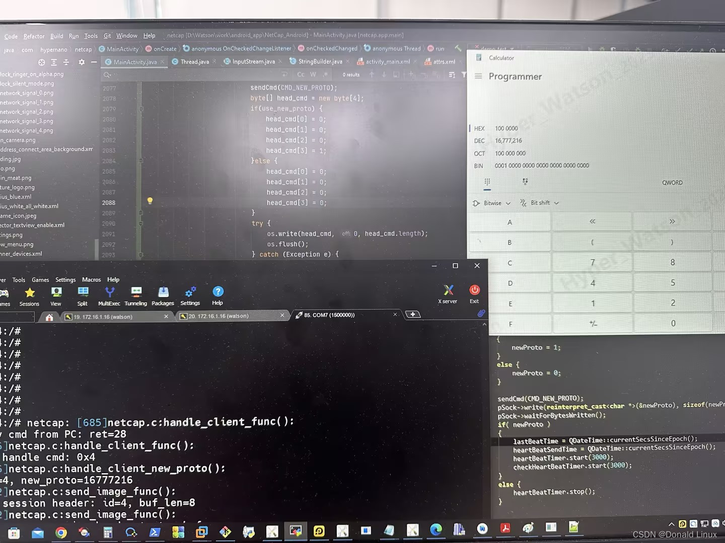 2023-09-20 java int类型 用byte 发从到C语言接收int，实际测试是低字节放在低地址；so java 接收的时候也是先接收到低字节。_c语言接收字节-CSDN博客
