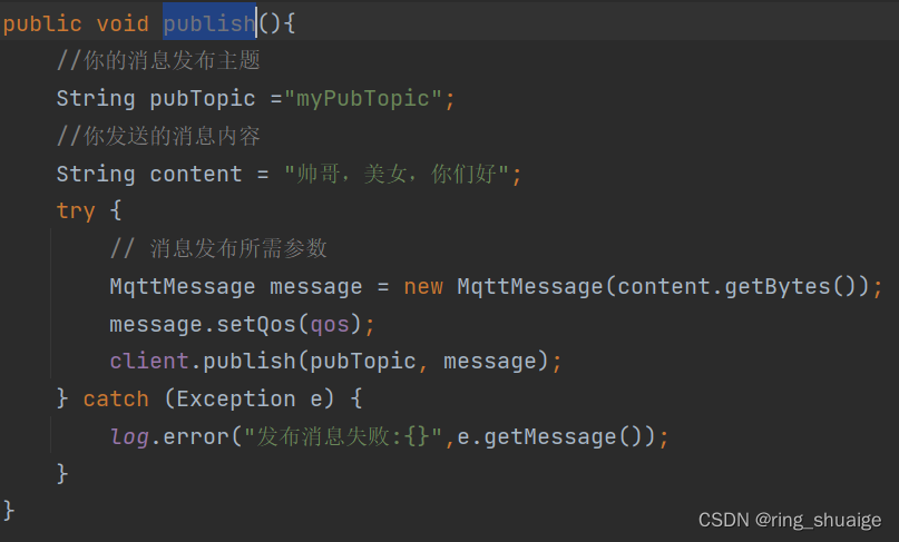 Java实现mqtt连接，使用mqtt客户端工具实现消息的发布、订阅测试（超详解）java Mqtt 客户端 Csdn博客 3333