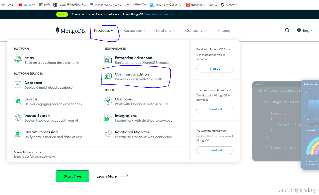mongodb在windows环境安装部署_mongodb windows-CSDN博客