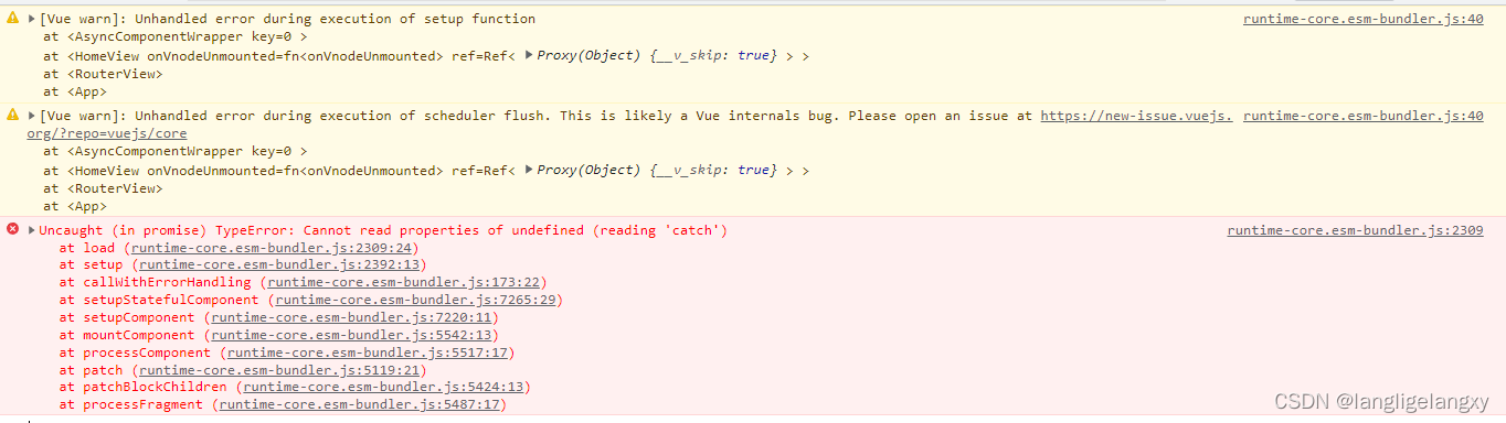 vue3异步组件defineAsyncComponent报错解决_defineasynccomponent is unsupported-CSDN博客