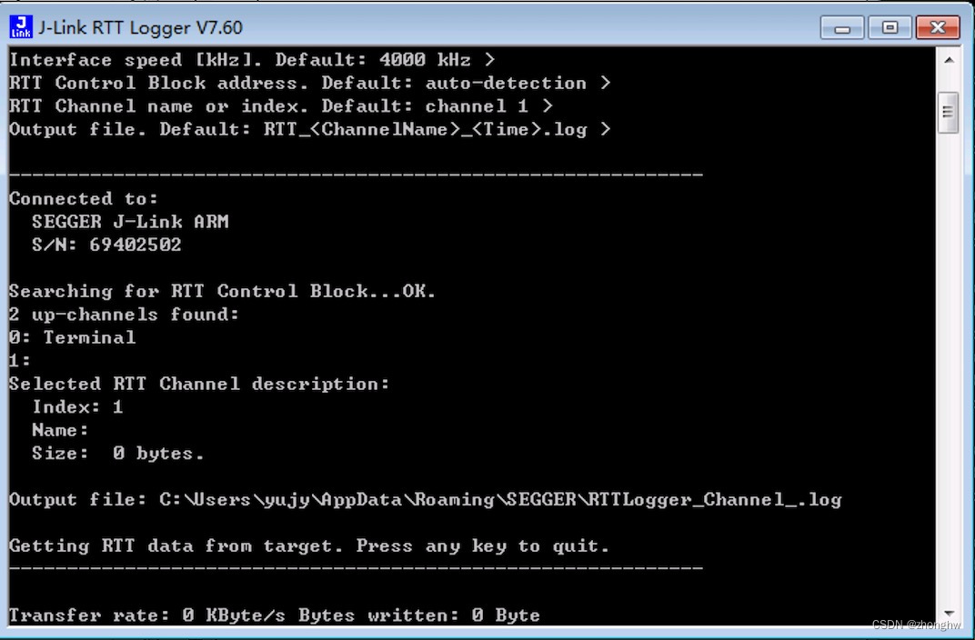 单片机编译环境调试——IAR环境通过J-LINK的驱动SEGGER_RTT 调试_iar jlink设置-CSDN博客