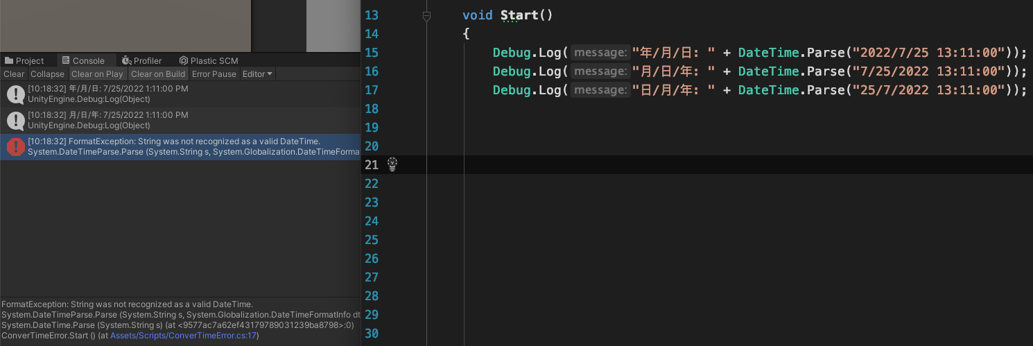 Unity 之 切换语言导致报错:System.FormatException:String was not recognized as a valid DateTime.-CSDN博客