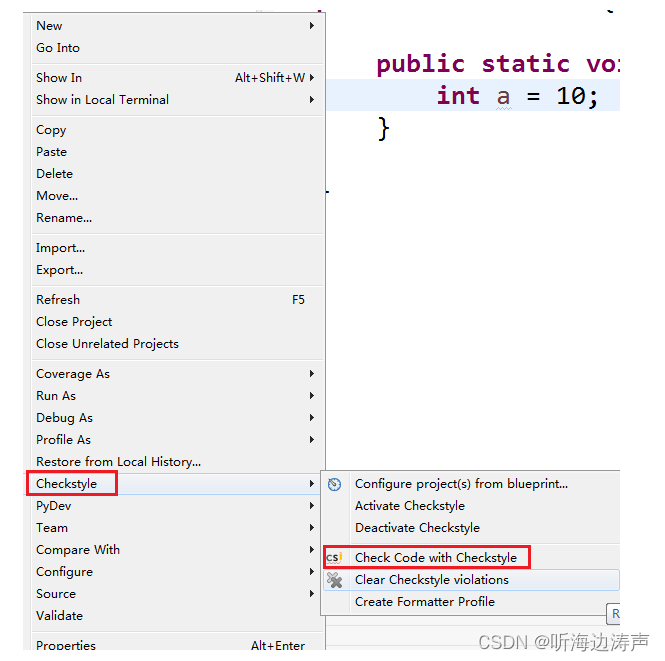 Checkstyle安装、使用-CSDN博客