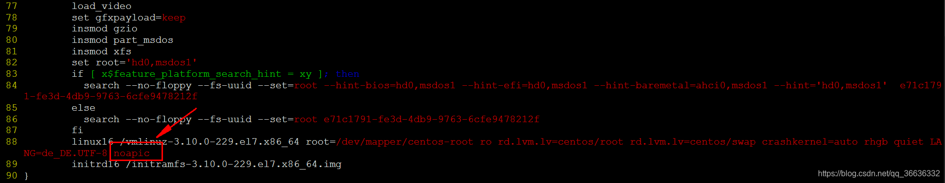 CentOS7 Kernel panic - not syncing:IO-APIC + timer doesnt work!解决办法_centos7报错 not sycning-CSDN博客