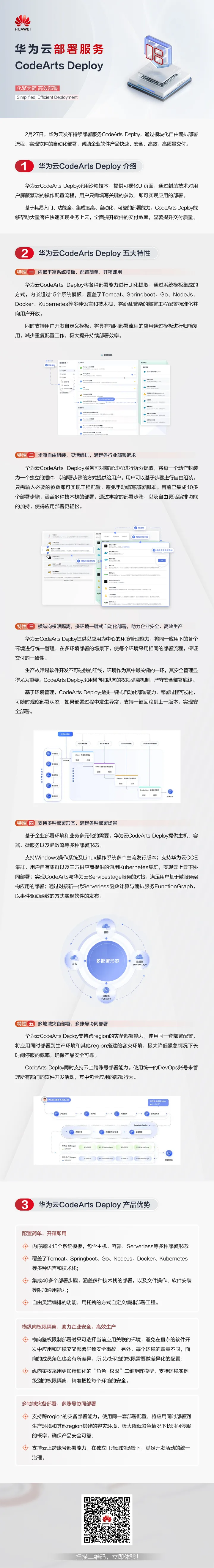 一图看懂CodeArts Deploy 5大特性，带你玩转部署服务_运维_华为云开发者联盟-华为开发者空间