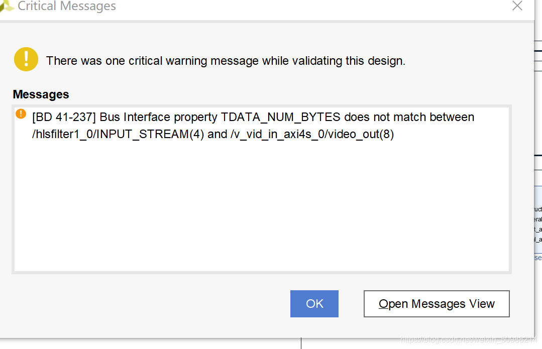 VIVADO报错：bus interface property does not match-CSDN博客
