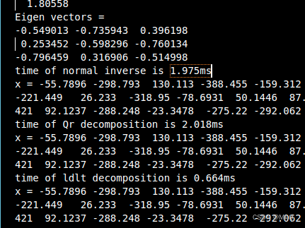 slam十四讲 02 Eigen实践_eigen eigen::matrix