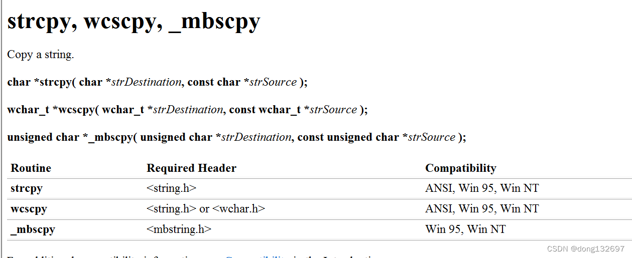 实现c语言函数strcpy和strlen_c语言strcpy(a+strlen(a))-CSDN博客