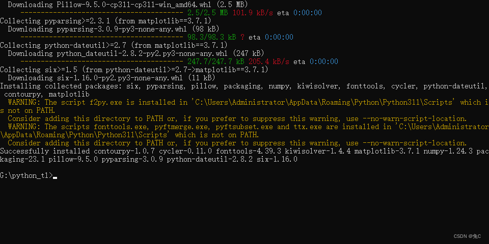 Matplotlib 安装介绍_matplotlib whl-CSDN博客