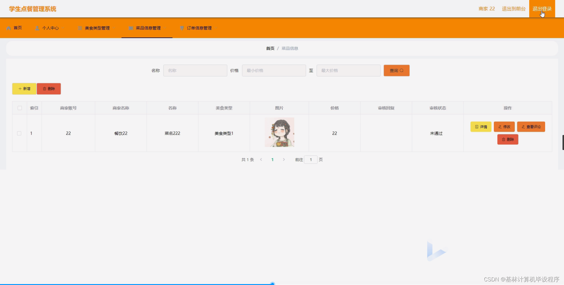 Python计算机毕设【附源码】学生点餐管理系统（djangomysql论文）基于python Web的点餐系统的工作原理图 Csdn博客