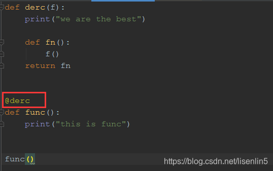 python之装饰器（一）_der func python-CSDN博客