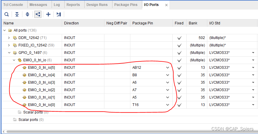 ZYNQ PL和PS通过MIO和EMIO交叉控制LED_emio tri-CSDN博客