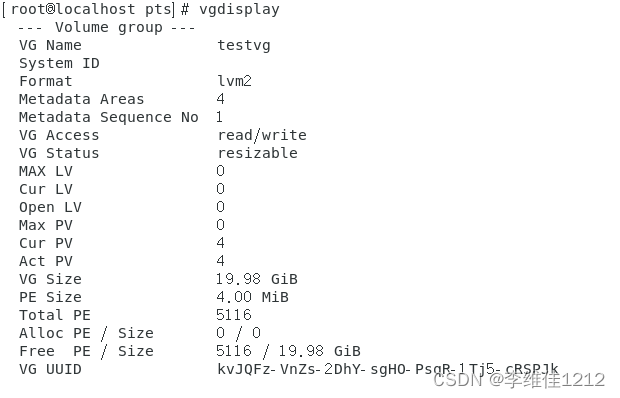 系统学习Linux-磁盘管理（LVM逻辑卷）_linux新磁盘股灾lvm卷-CSDN博客
