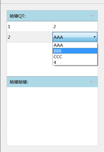 QT 自定义混合控件——基于View/Model/Delegate的QTableView/QTreewidget/Combobox实现_qtreewidget添加下拉框-CSDN博客