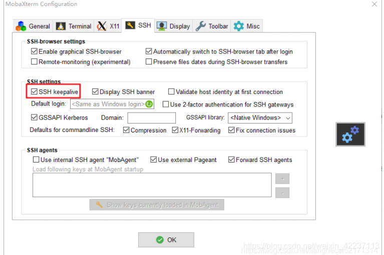 解决【MobaXterm】ssh登录总是掉线问题_reconnect ssh browser-CSDN博客