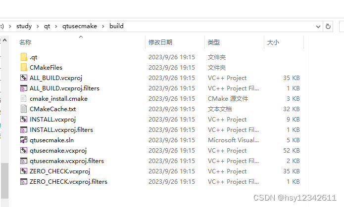 CMake报错处理：Could not find a package configuration file provided by “QT“ with any of-CSDN博客