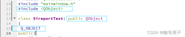 关于QT 报错Error: Class declaration lacks Q_OBJECT macro.-CSDN博客