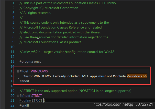 C++ error C1189：WINDOWS.H already included._严重性代码说明项目文件行禁止显示状态 错误c1189#error: windows.h alre-CSDN博客