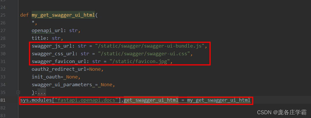 Fastapi swagger-ui.css 、swagger-ui-bundle.js 无法加载-CSDN博客