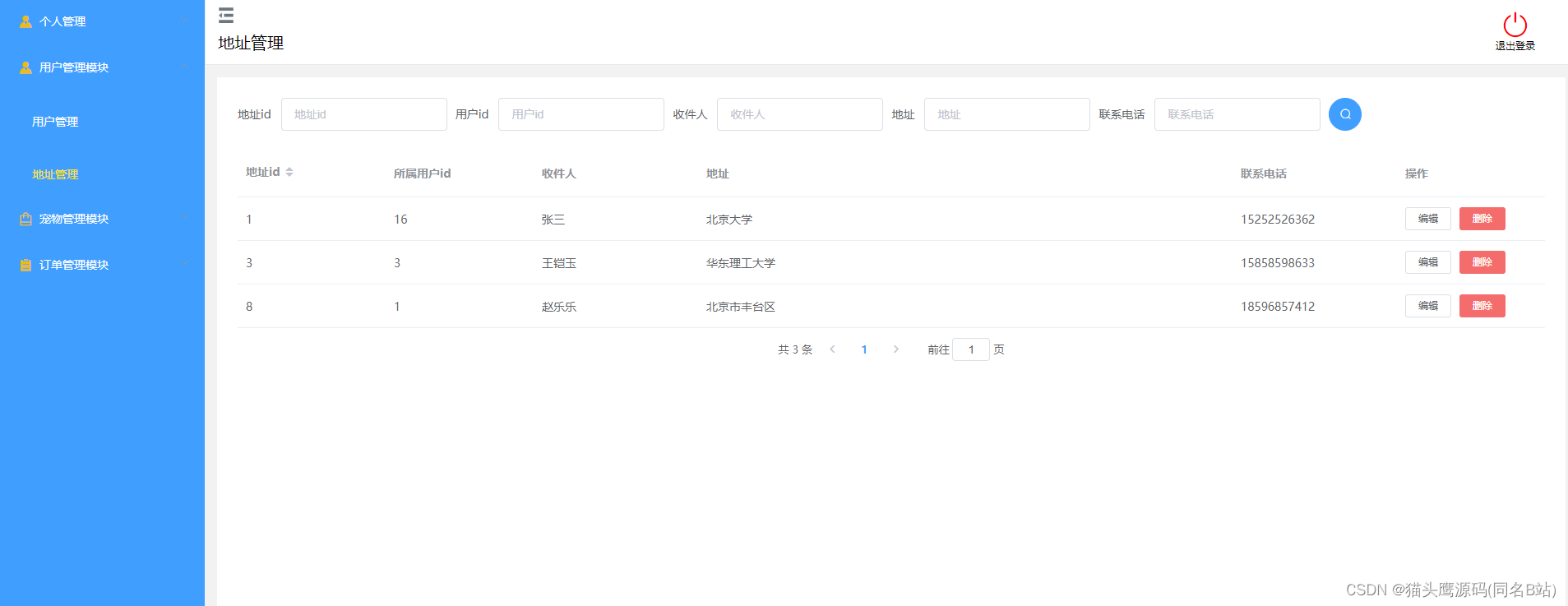 基于springbootvue的宠物商城系统前后端分离springboot Vue前后端分离宠物商城 Csdn博客