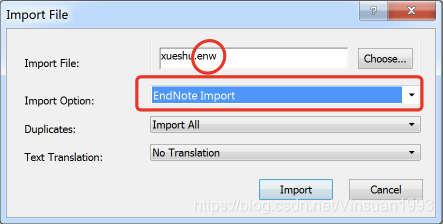 endnote为什么导入ris格式的文献引用后，import reference里什么都没有_endnote导入ris没反应-CSDN博客