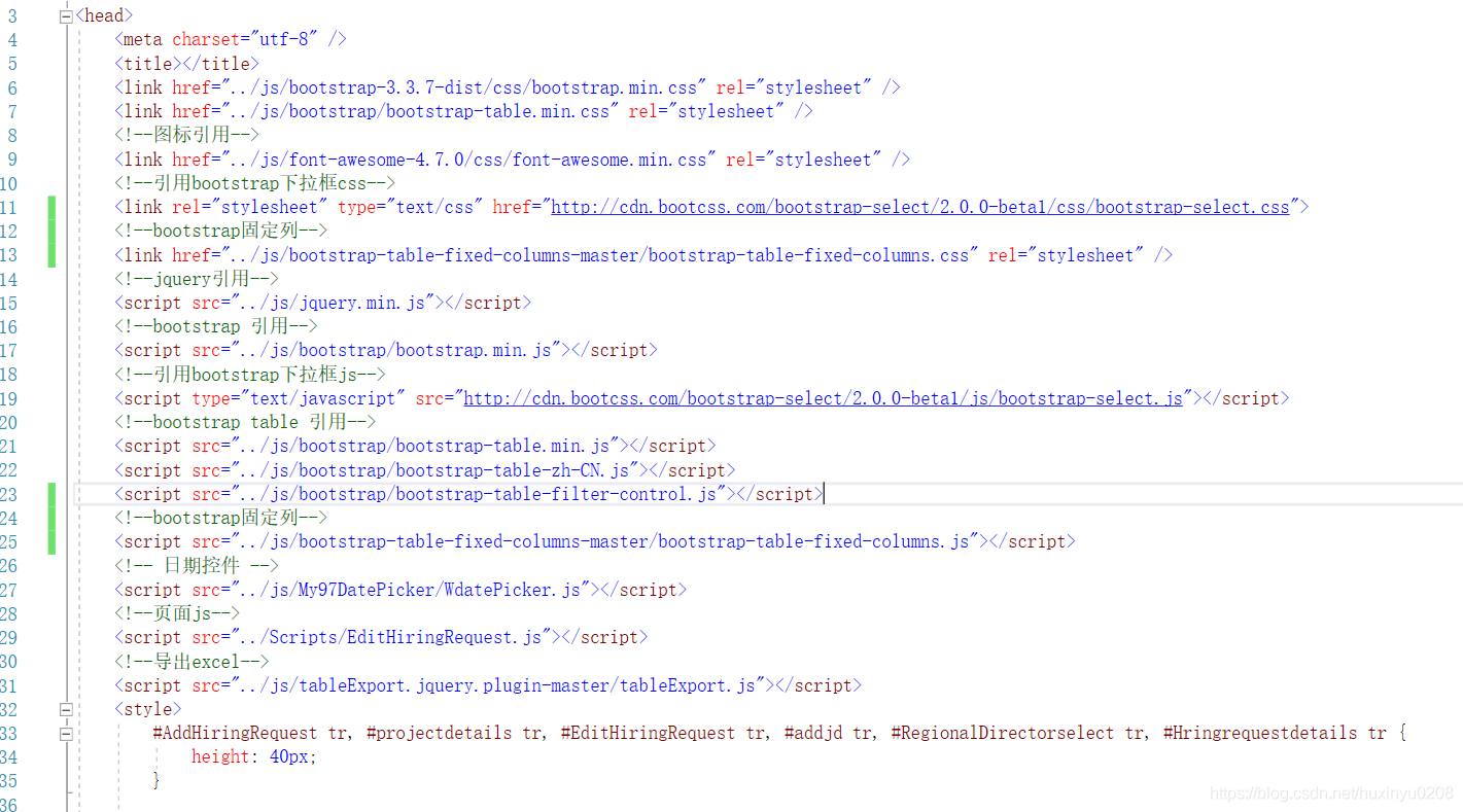 超详细bootstraptable使用教程_bootstraptable教程-CSDN博客
