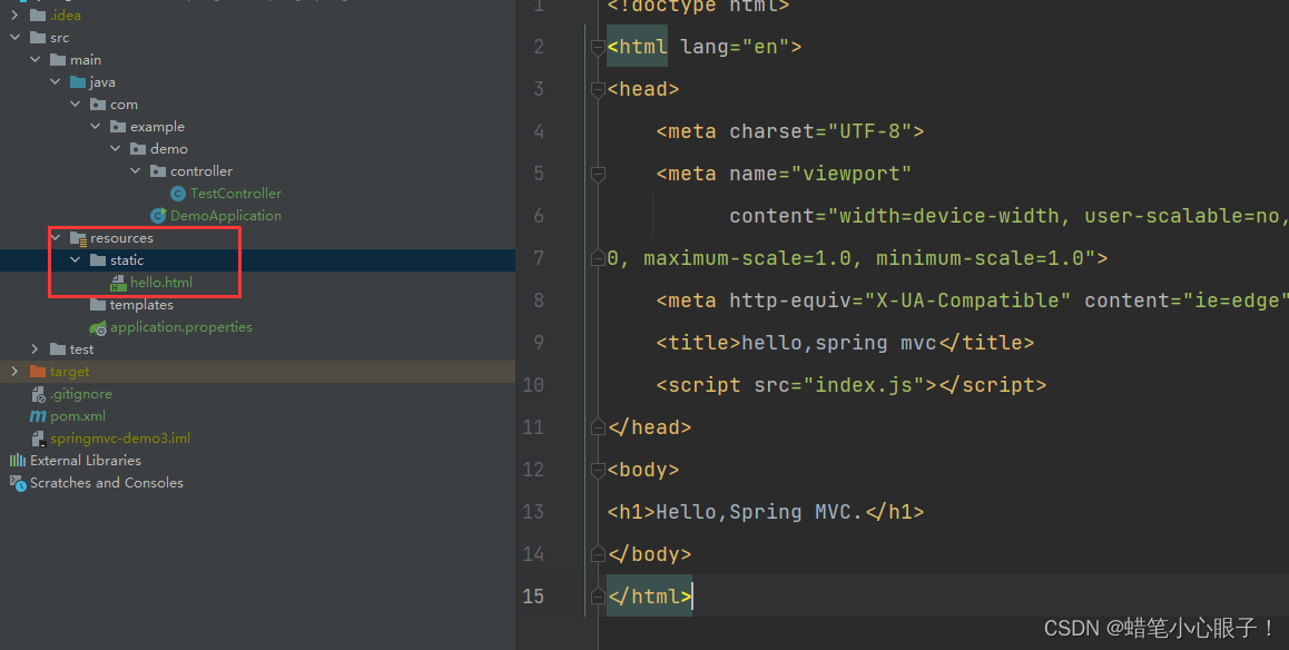 Spring MVC开发及使用（8000字详解）_requestmapping是什么请求-CSDN博客