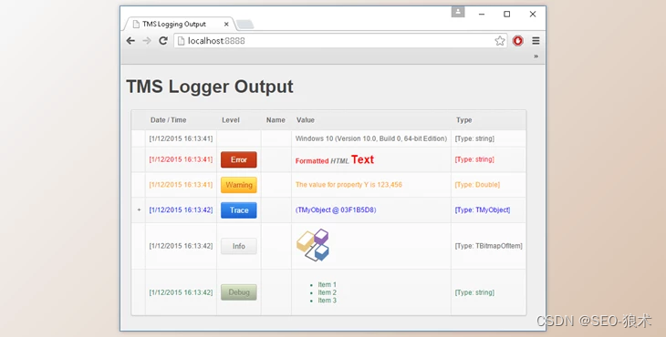 TMS Logging提供了短日志输出-CSDN博客