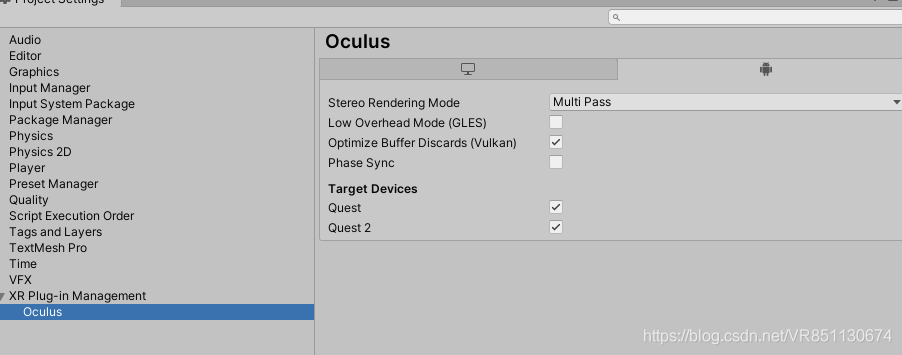 Unity — Oculus Quest2结合Unity开发:一,Unity环境配置和Oculus开发设置！_unity集成头显-CSDN博客