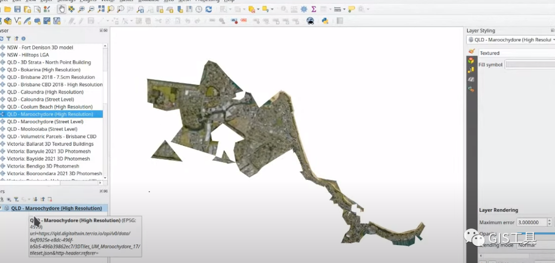 最新版本QGIS 开始支持cesium 3D TILE 数据源了_qgis cesium-CSDN博客
