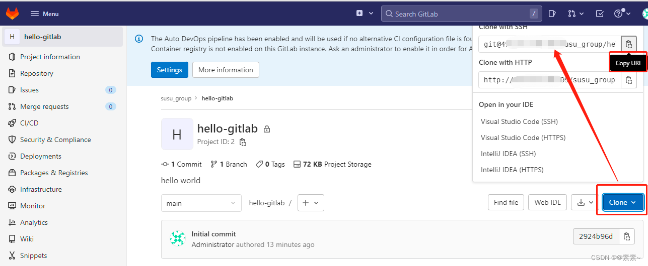 Gitlab在线安装、离线安装、搭建、使用等详细介绍，不能再详细了……_windows服务器离线安装gitlab-CSDN博客