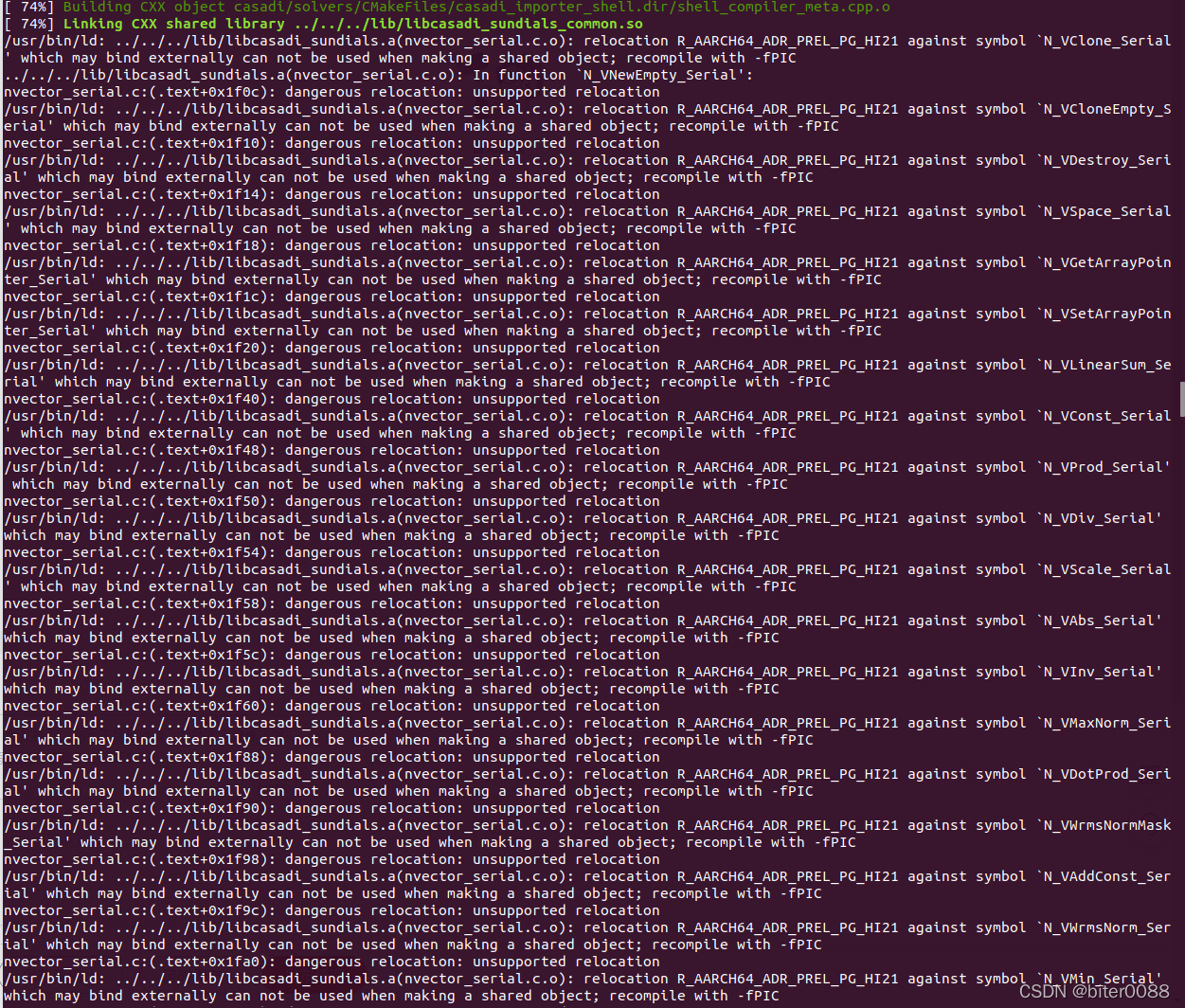 Xavier(6):ubuntu18.04安装casadi 报错与解决(recompile with -fPIC)_casadi ubuntu18.04-CSDN博客