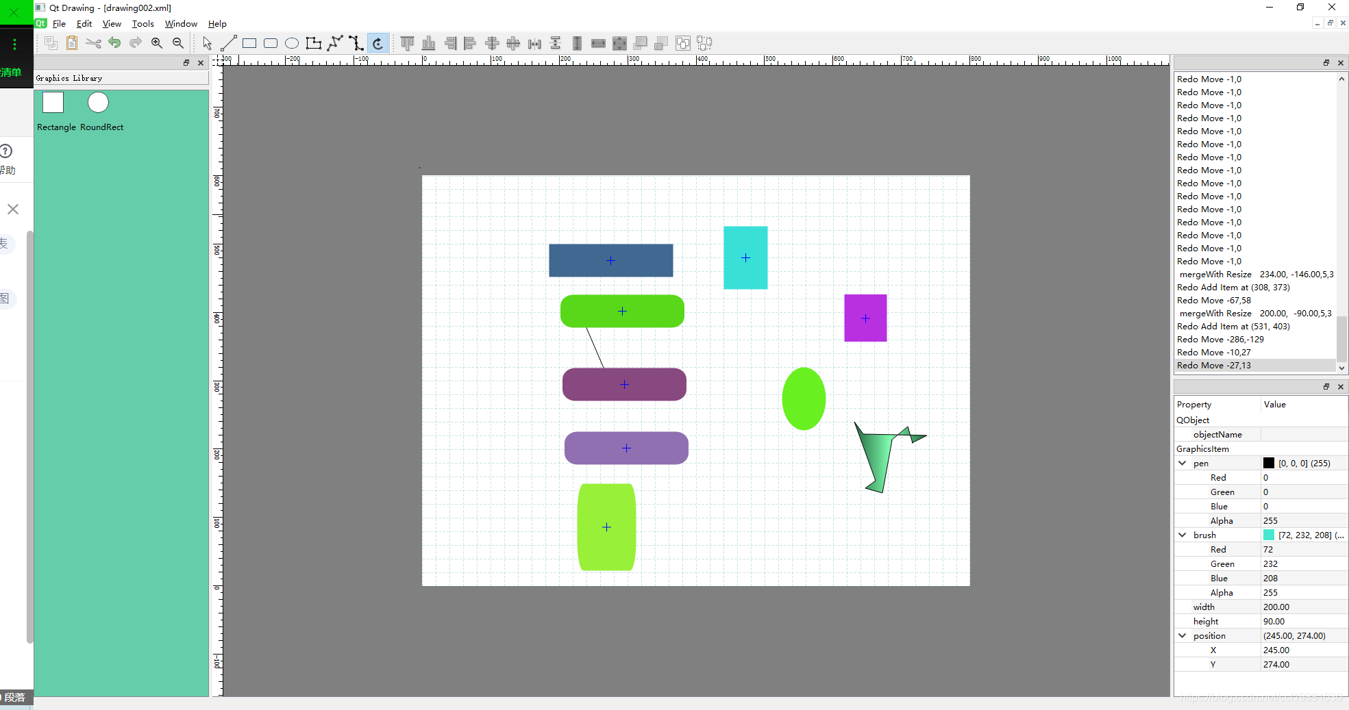 如何在QGraphicsView的边框上制作标尺？_qgraphicsview 毫米刻度尺-CSDN博客