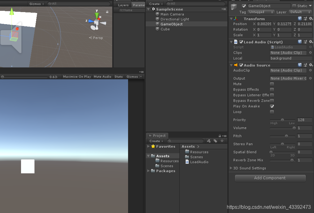 Unity：加载音乐文件，Resources加载，外部读取音乐文件_resources.load -CSDN博客