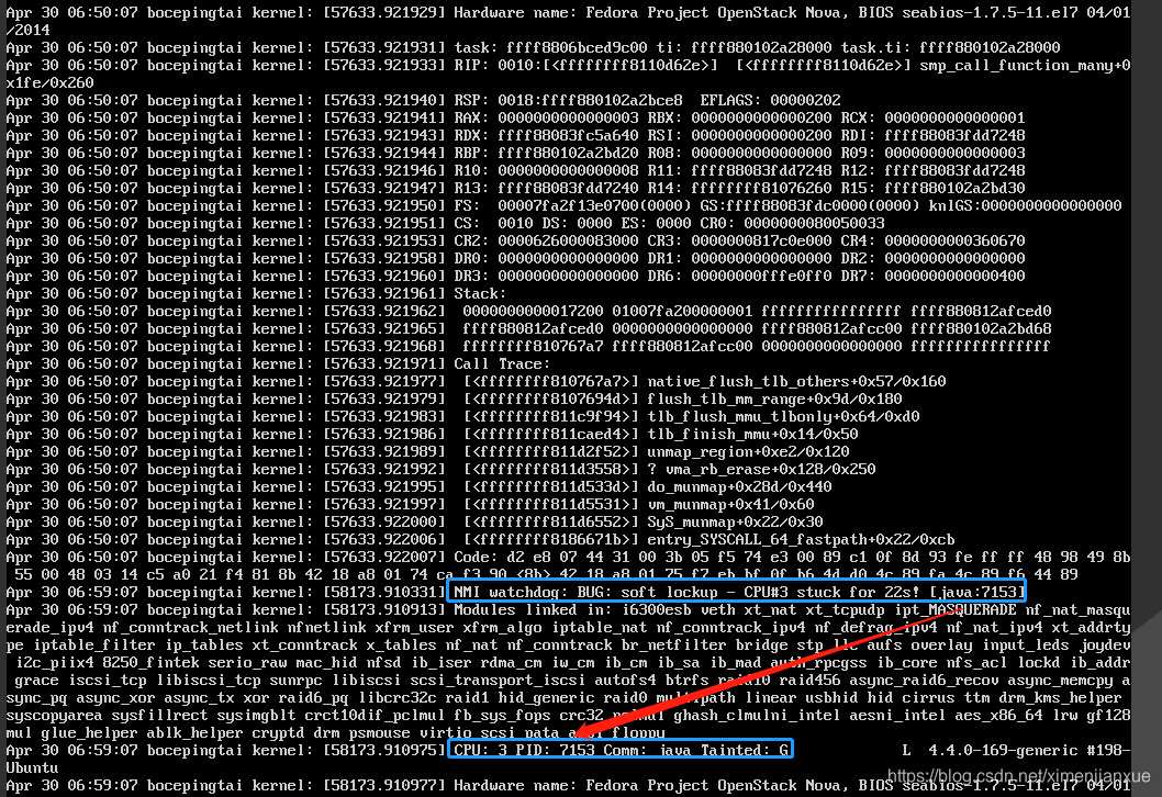 soft lockup CPU死锁-CSDN博客