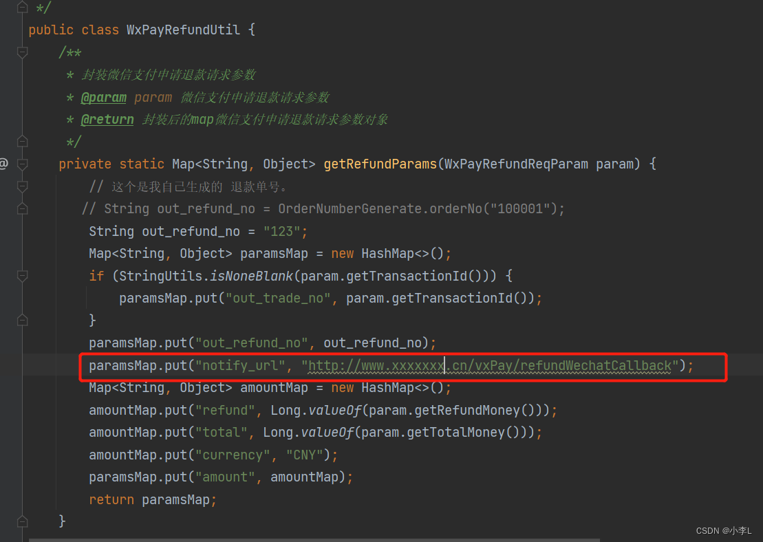 SpringBoot 整合微信支付v3， 小程序jsapi支付和退款。_微信jsaip支付 回调demo-CSDN博客