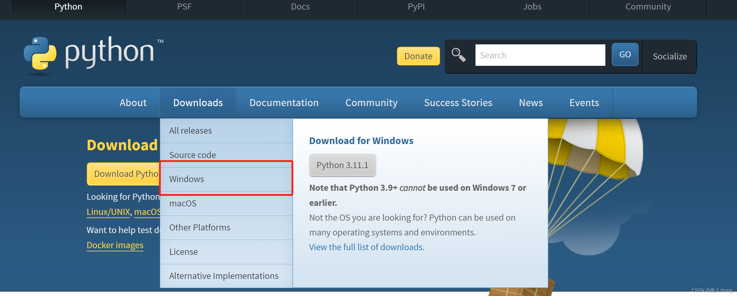 Python安装教程（附带安装包）_windows embeddable package (32-bit)-CSDN博客